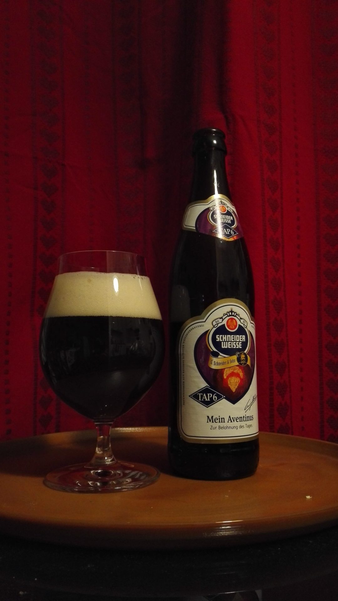 Schneider Weisse TAP6 Mein Aventinus - Olutsivu