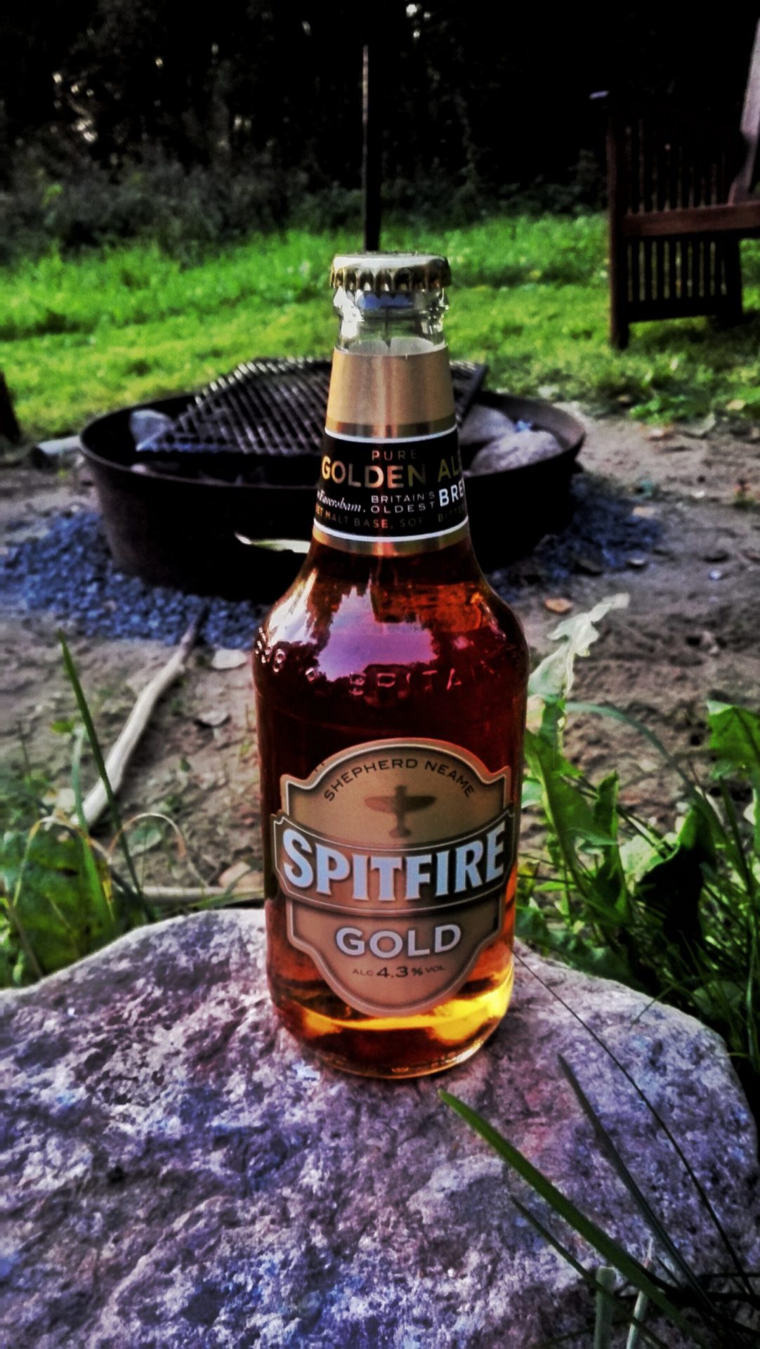 Shepherd Neame Spitfire Gold - Olutsivu