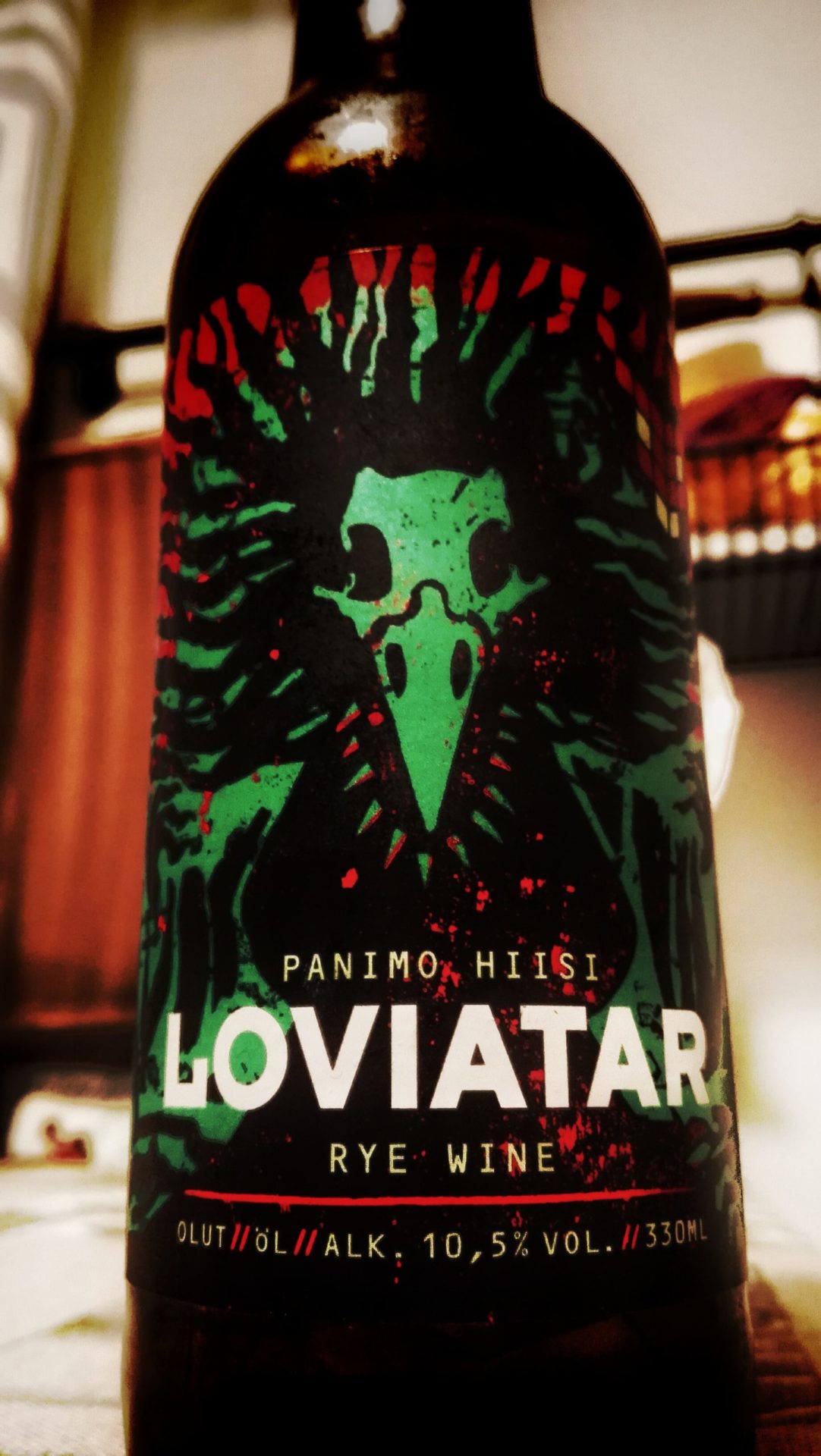 Hiisi Loviatar - Olutsivu