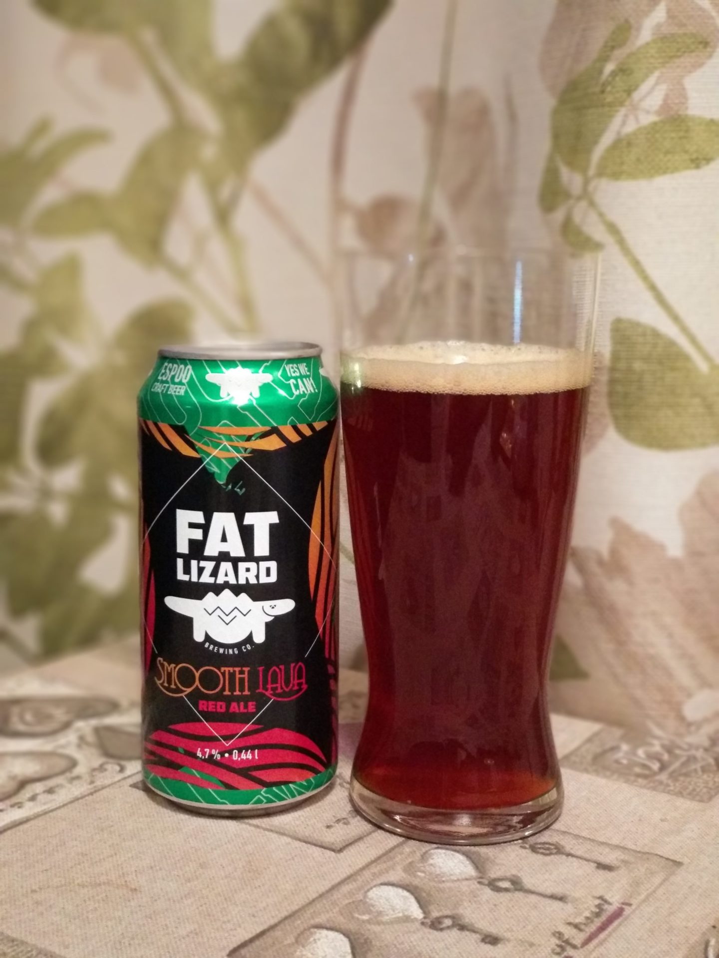 Fat Lizard Smooth Lava - Olutsivu