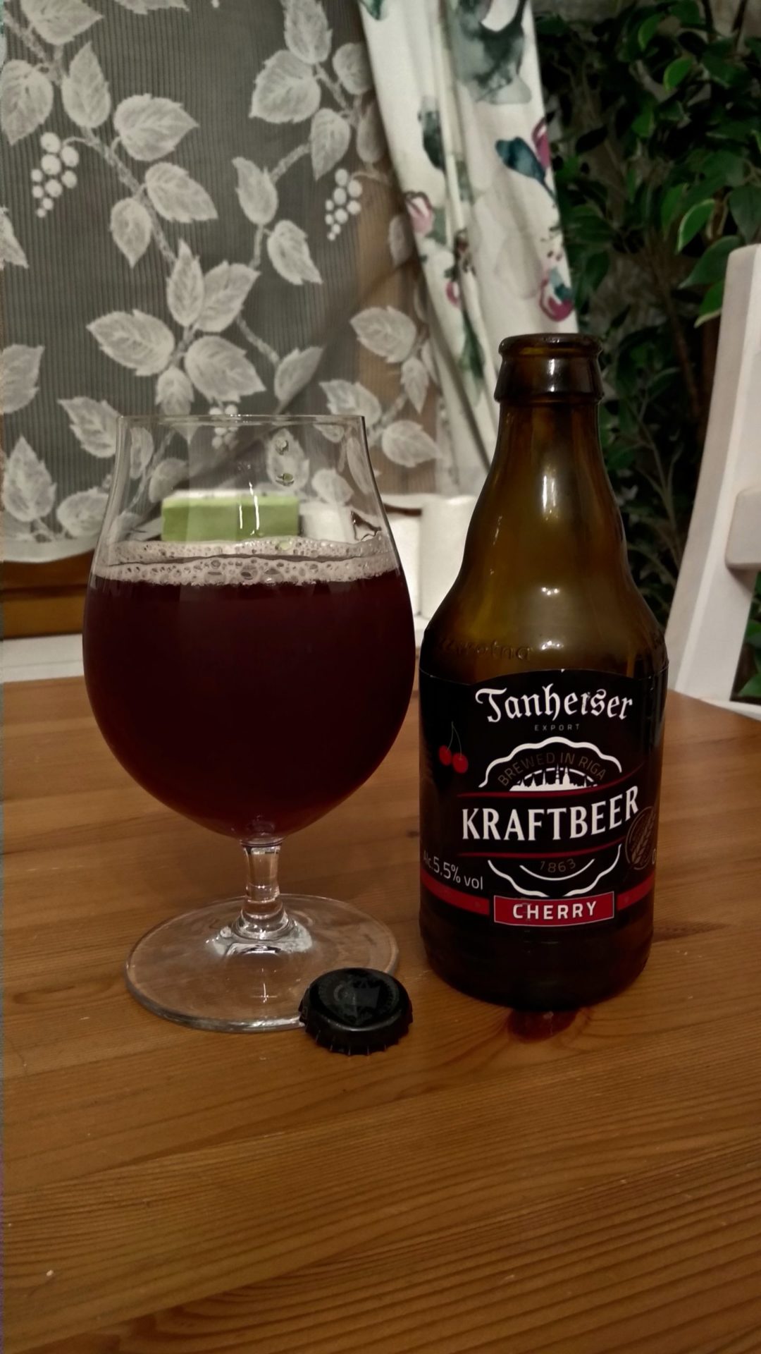 Tanheiser Kraftbeer Cherry - Olutsivu