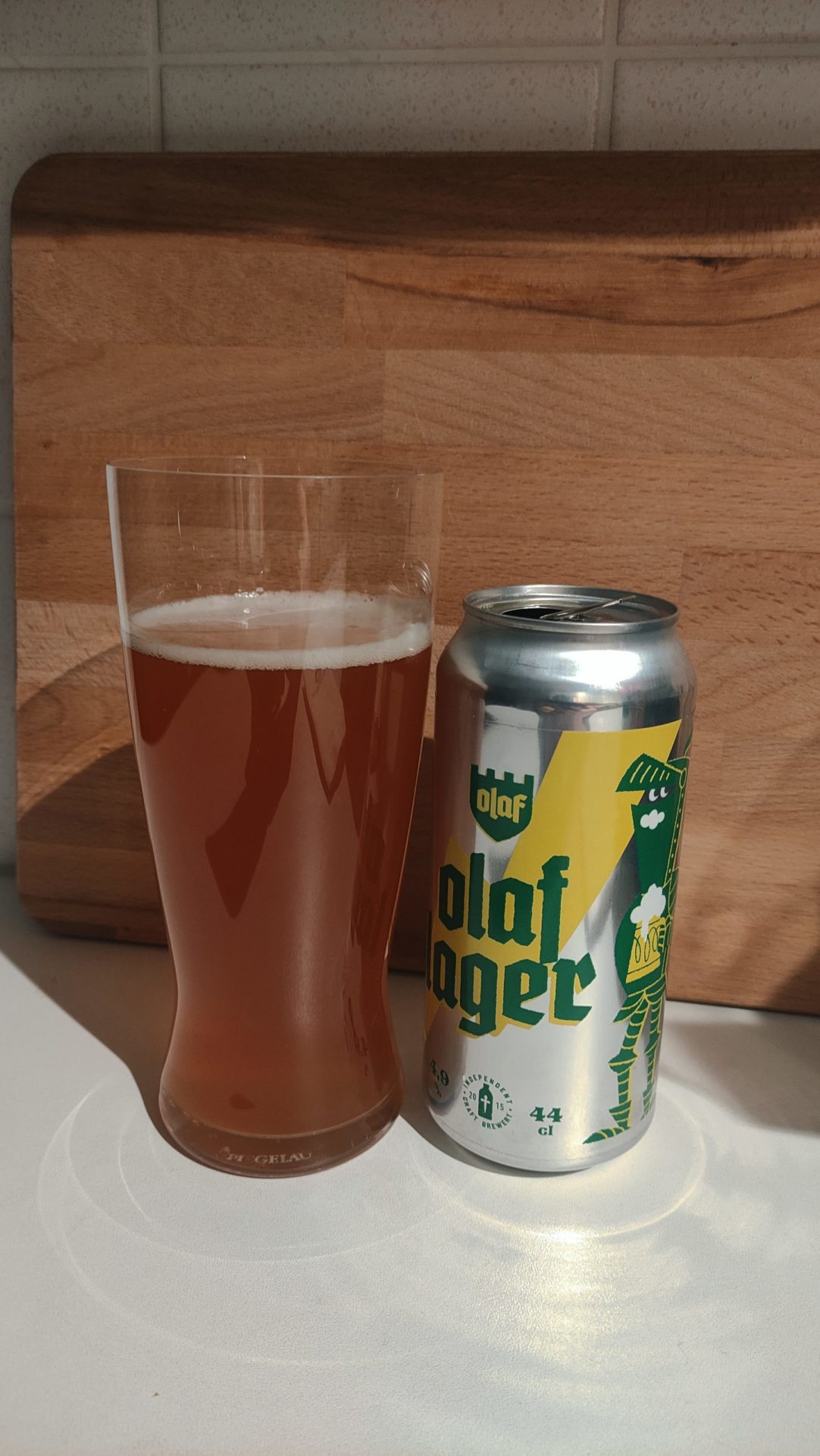 Olaf Brewing Olaf Lager - Olutsivu