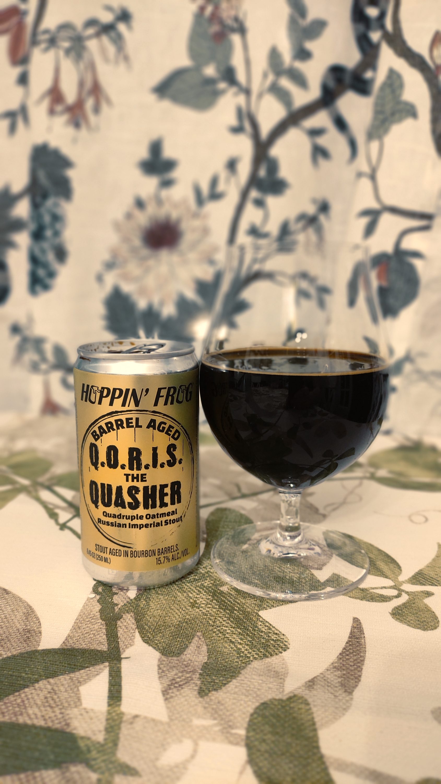 Hoppin' Frog Barrel Aged Q.O.R.I.S The Quasher - Olutsivu