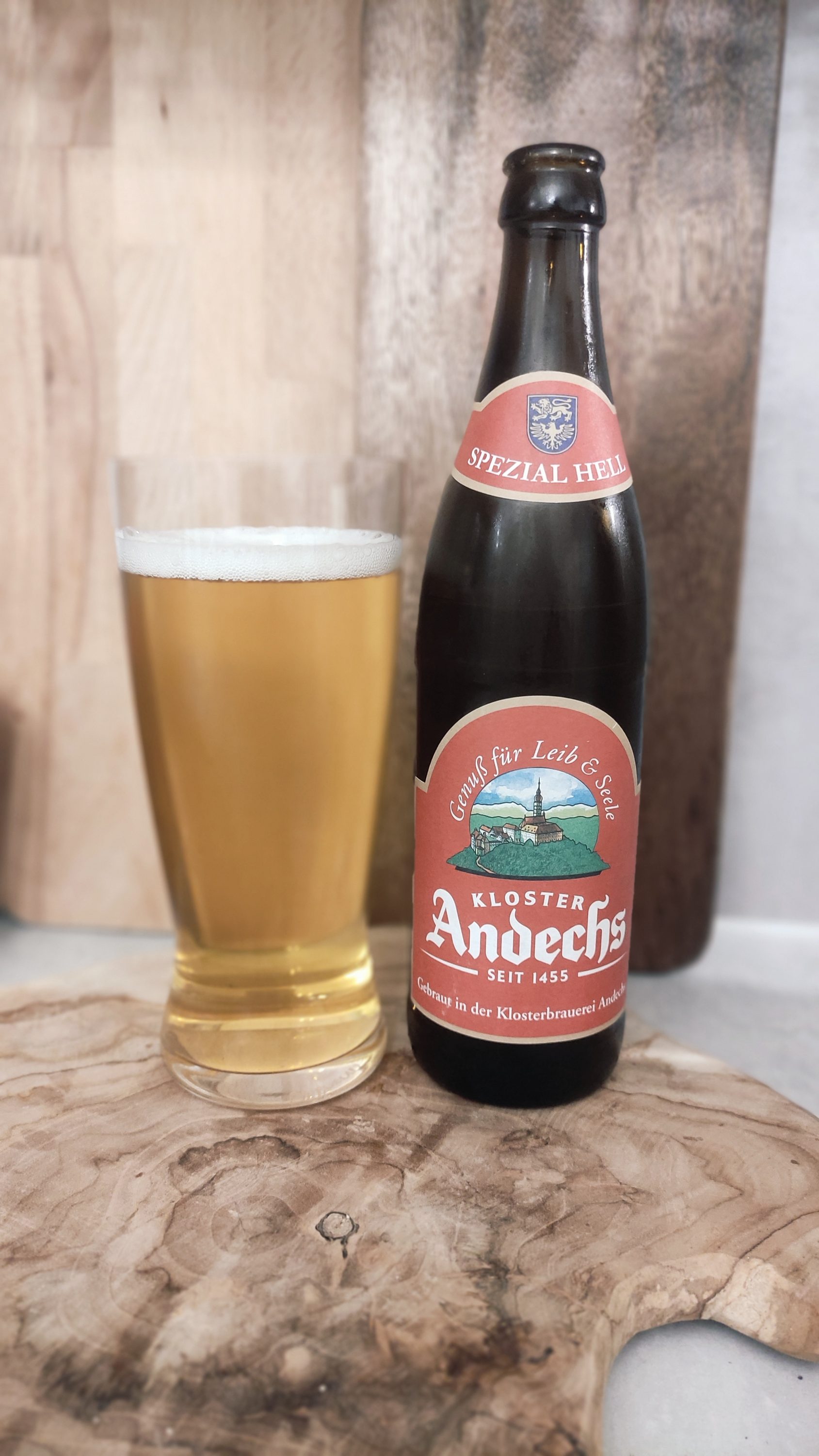 Kloster Andechs Spezial Hell - Olutsivu